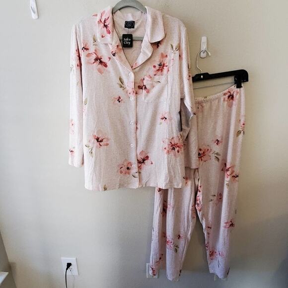 Laura Ashley | Intimates & Sleepwear | Laura Ashley 2pc Floral Super ...